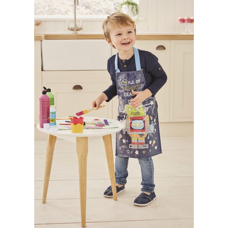 PVC Robot Kid's Apron