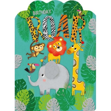 Birthday Roar Birthday Card